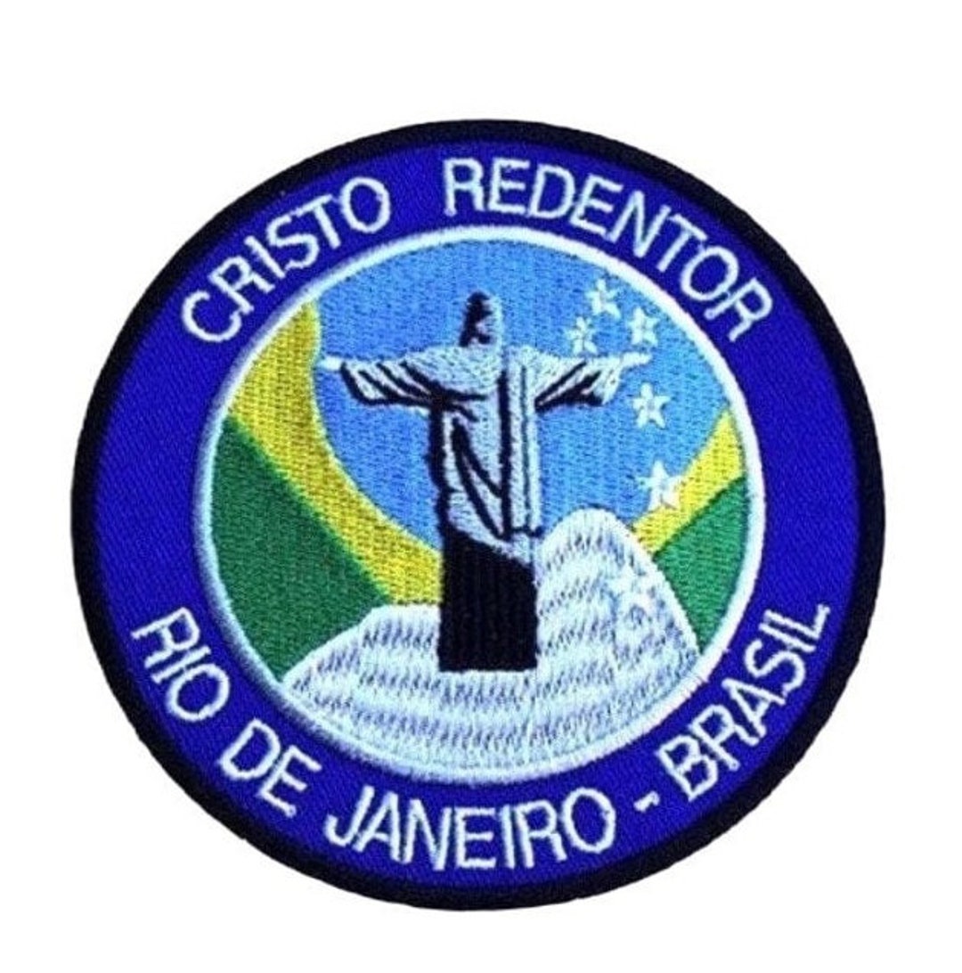 Christ the Redeemer Patch Cristo Redentor Rio De Janeiro Brasil (3.5 ...