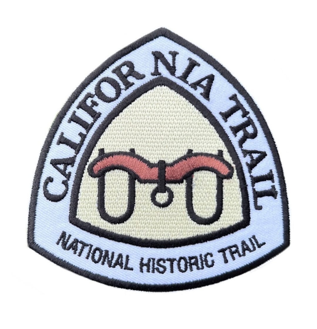 California National Historic Trail Patch (3.5 Inch) Iron-on or Sew-on ...