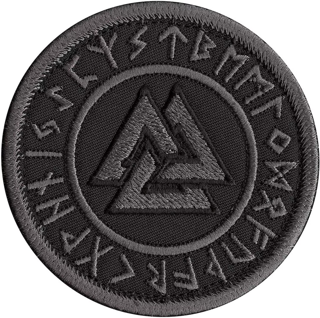 Valknut Viking Norse ACU Subdued Patch (3 Inch) Embroidered Velkro Hook ...