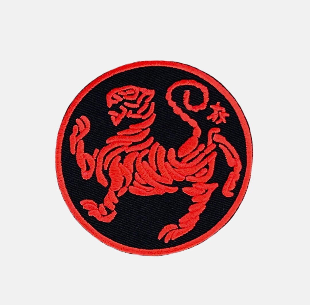 Shotokan Karate Patch (3.5 Inch) Red Tiger Iron/sew-on Badge Kyoku ...