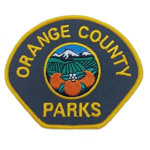Orange County Parks California Parks and Rec Patch (4 Inch) Embroidered ...