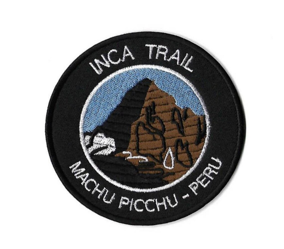 X2 Inca Trail Machu Picchu Peru Patch Set Embroidered Iron or | Etsy