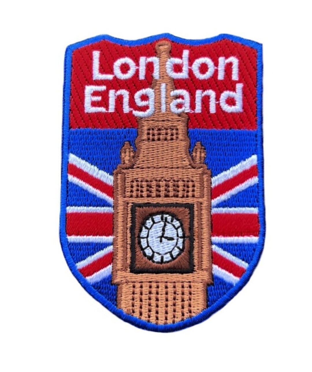 London England Patch (3 Inch) Iron-on / Sew-on Badge Colorful ...