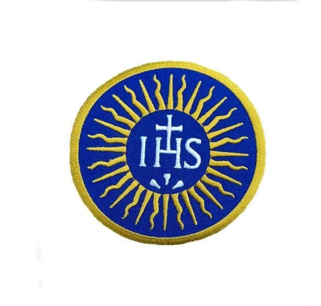 IHS Patch (3.5 Inch) Ignatius of Loyola Society of Jesus Jesuits ...