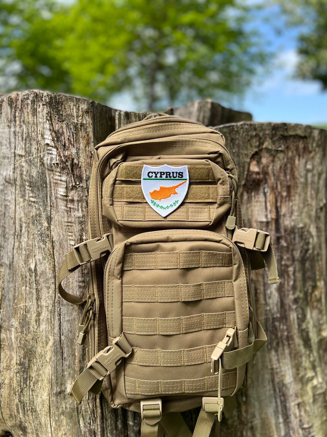 Cyprus Flag Patch (3 Inch) Embroidered National Badge (hook + Loop ...