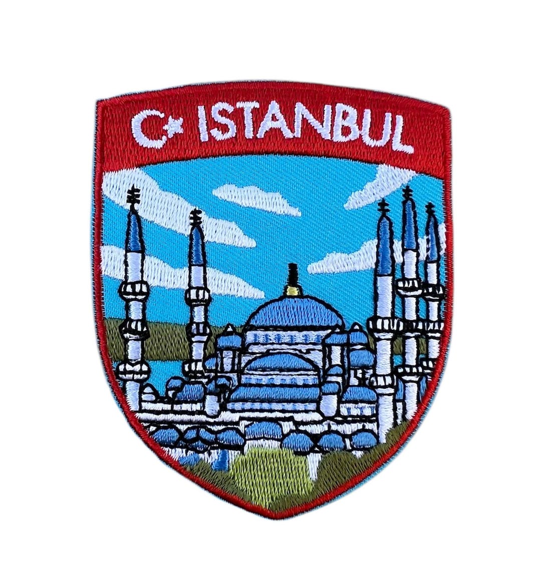 Istanbul Turkey Patch Embroidered Iron-on or Sew-on Badge (3 Inch ...