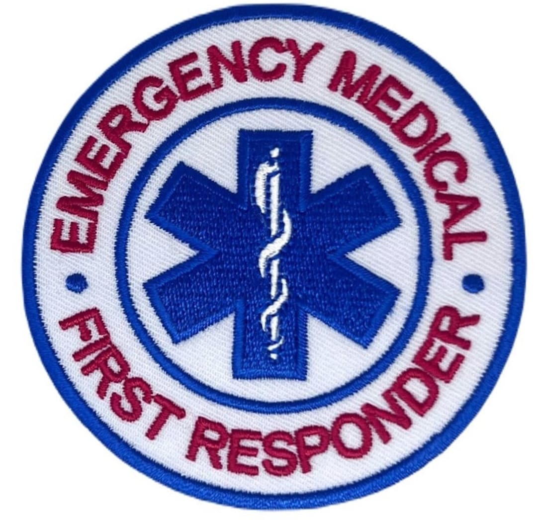 Emergency Medical First Responder Patch 3 Inch EMR - Etsy