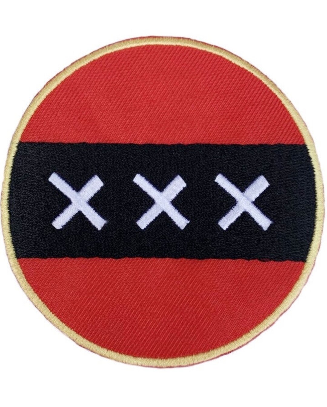 Amsterdam XXX Patch (3.5 Inch) Embroidery Iron/sew on Badge Holland the ...