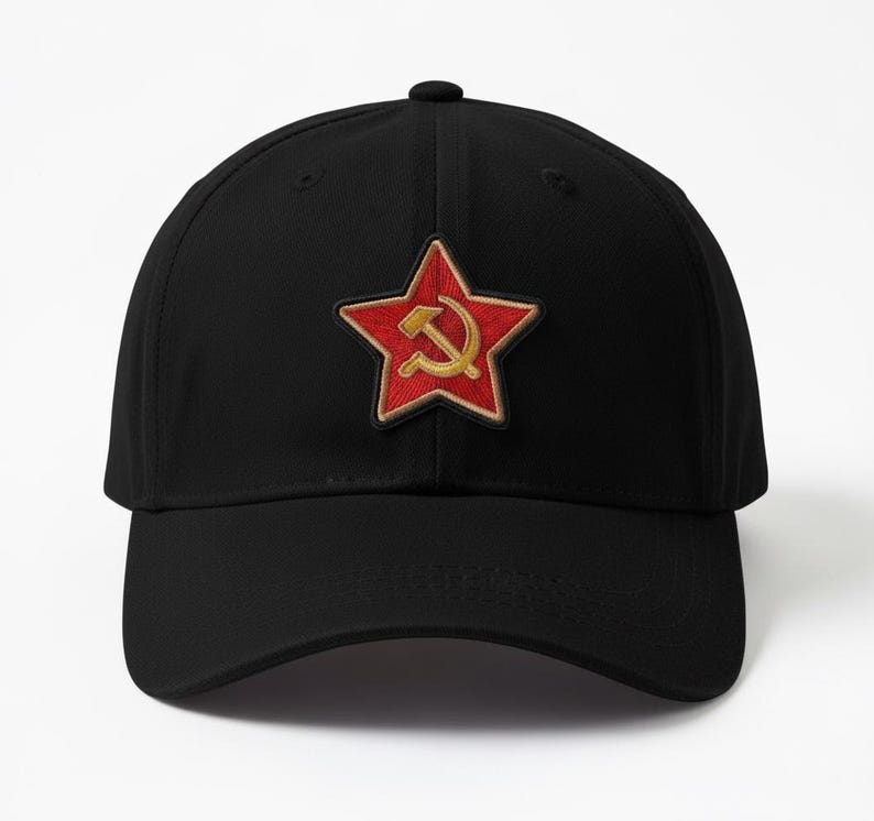 USSR Communist Patch Hook + Loop Badge (3 Inch) Soviet Union Star ...