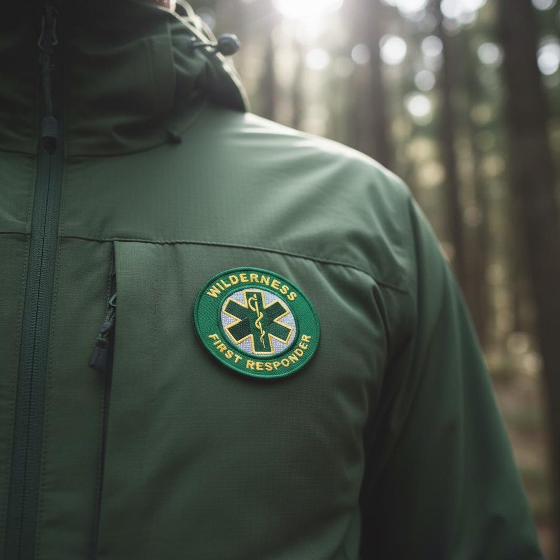 Wilderness First-responder Patch (3 Inch) Embroidered Badge Perfect for ...