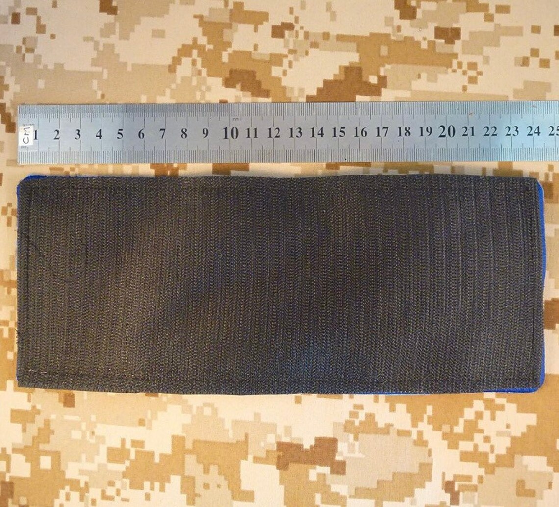 XL Press Patch 10 Inch Black Embroidered Laser Cut Badge | Etsy