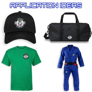 Brazilian Jiu Jitsu Lifestyle Patch (3.5 Inch) Embroidered Iron/sew-on ...