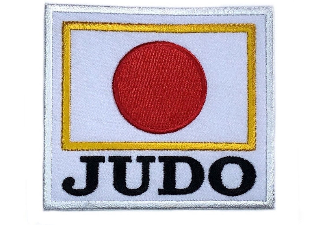 Judo Patch (3.5 Inch) Embroidered Iron or Sew-on Badge Kimono Gi ...