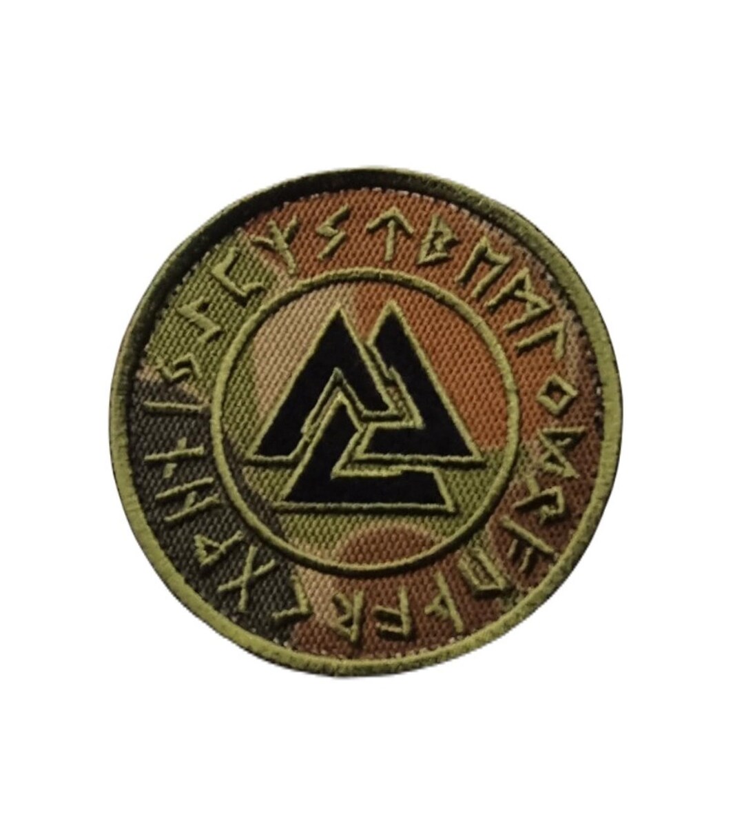 Camo Valknut Viking Norse ACU Subdued Patch (3 Inch) Embroidered Velkro ...