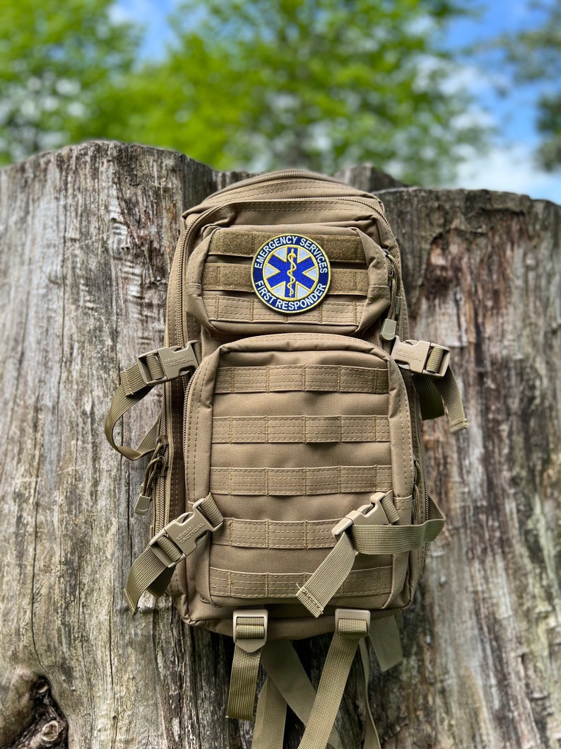 Emergency First Responder Patch 3 Inch Embroidered Velkro - Etsy