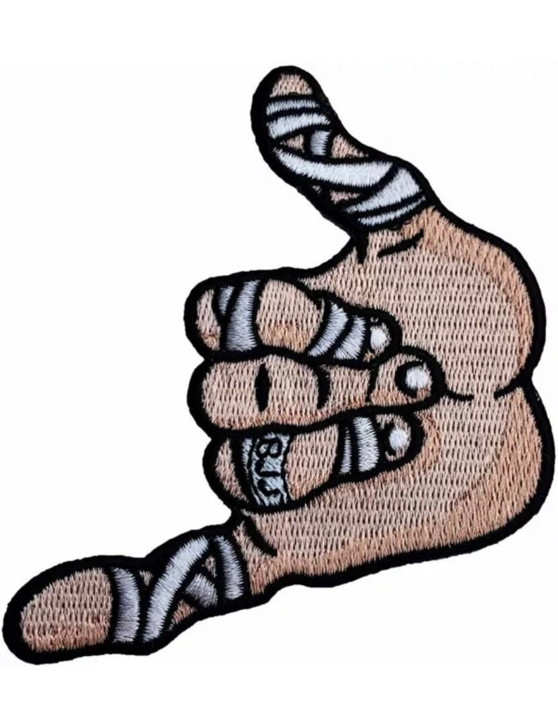 Brazilian Jiu Jitsu Patch 3.5 Inch Shaka Hand Fully - Etsy