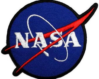 Lot 4 NASA Meatball Insignia Worm Embroidered Iron on Patch, 4 Pack ...