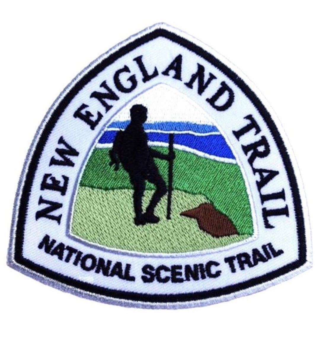 New England Trail National Scenic Trail Patch (3.5 Inch) Iron/sew-on ...