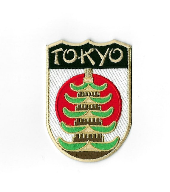 Tokyo Japan Patch 3.5 Inch Embroidered Iron/sew-on Badge - Etsy