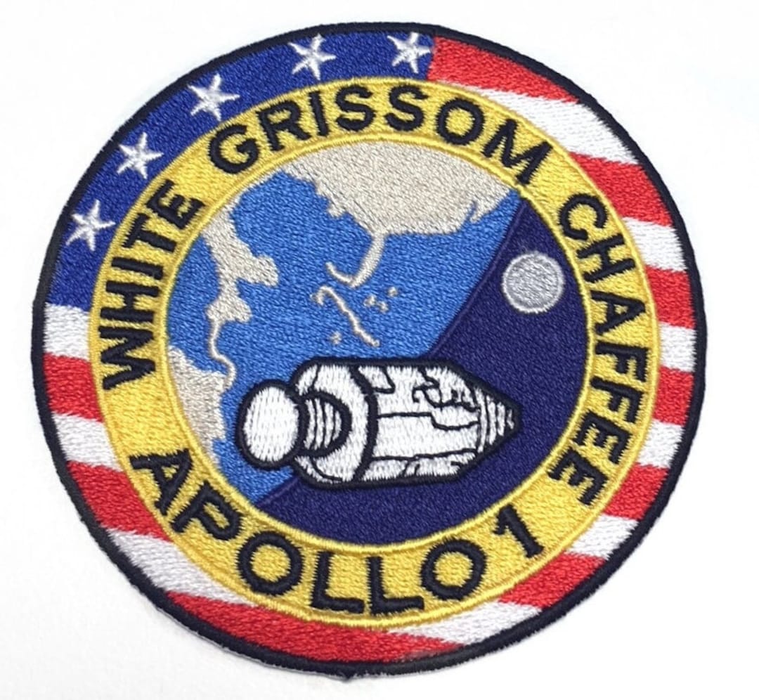 Apollo 1 Patch (3.5 Inch) Embroidered Iron-on or Sew on Badge Applique ...