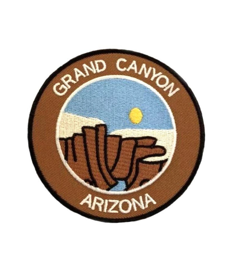 Grand Canyon Arizona Patch 3.5 Inch Embroidered Iron or - Etsy