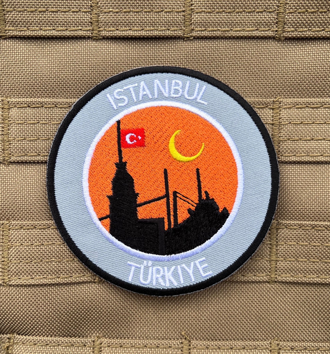 Istanbul Turkey Patch 3.5 Inch Embroidered Iron or Sew on - Etsy