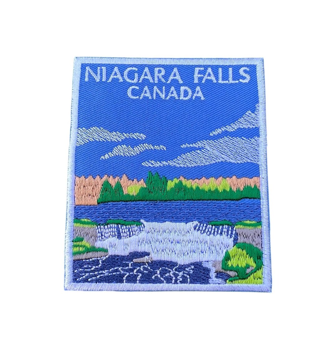 Niagara Falls Patch (3.5 Inch) Embroidered Iron-on/sew-on Badge Travel ...