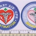 First Aid CPR AED Instructor Patch 3 Inch Embroidered Iron-on or Sew-on ...