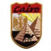Cairo Shield Patch (3 Inch) Iron-on Badge Travel Egypt Souvenir Emblem ...