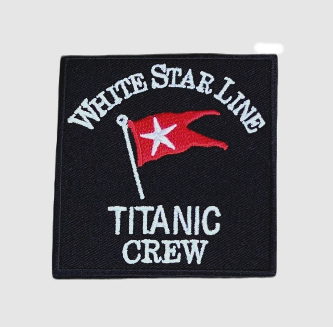RMS Titanic Crew Patch (3 Inch) Embroidered Iron-on / Sew-on Badge ...