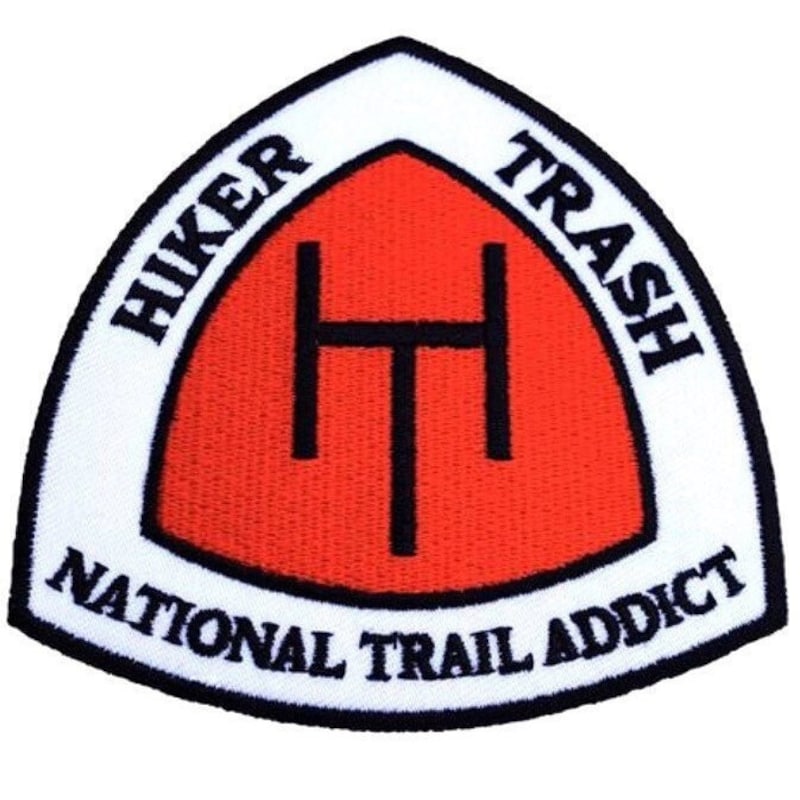 Hiking Iron on Patch - Etsy