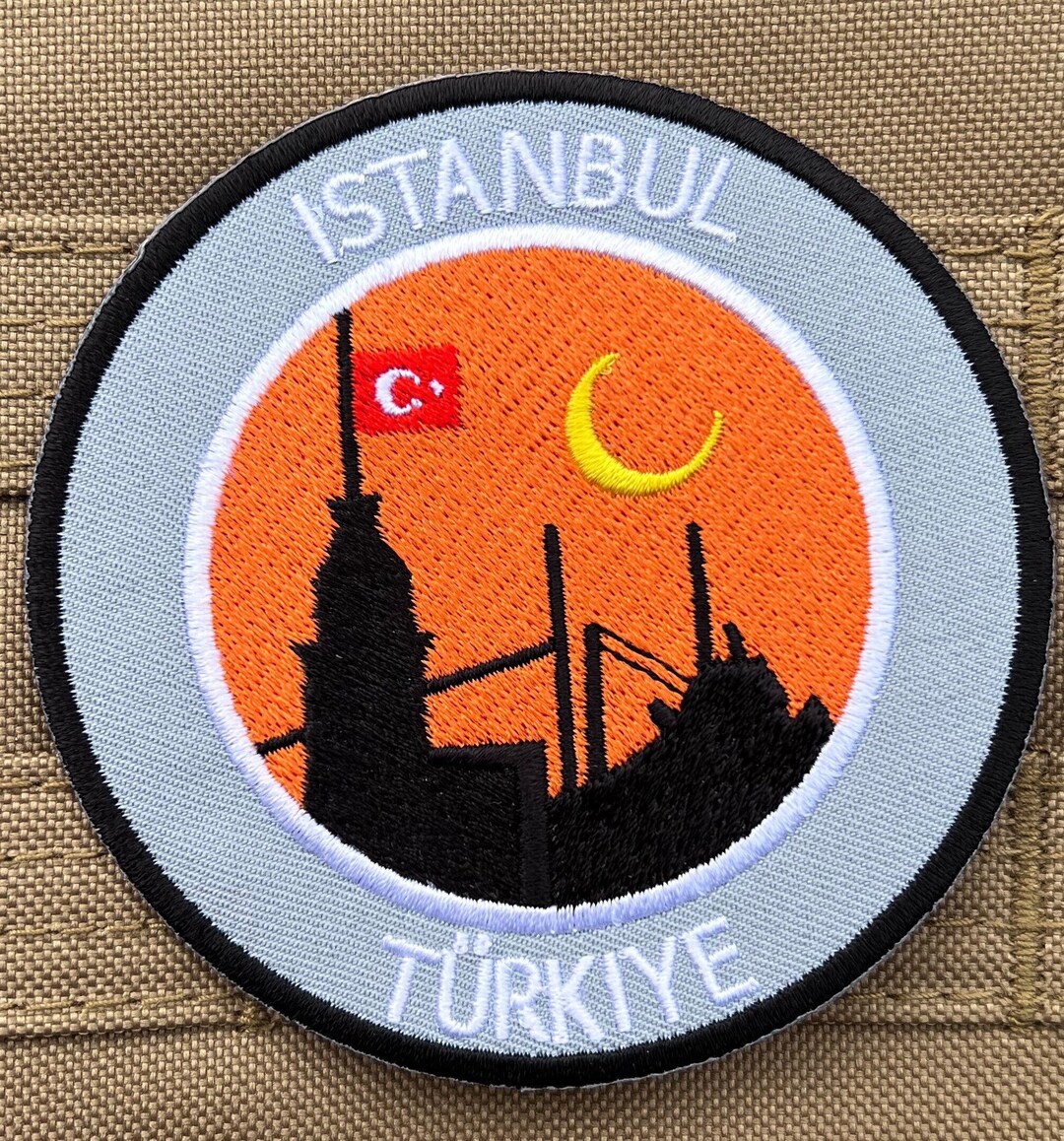 Istanbul Turkey Patch 3.5 Inch Embroidered Iron or Sew-on - Etsy