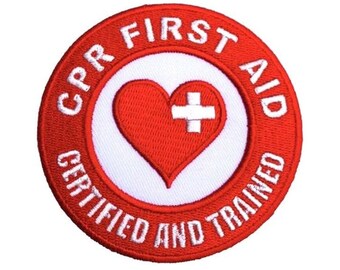 First Aid Cpr Patch - Etsy