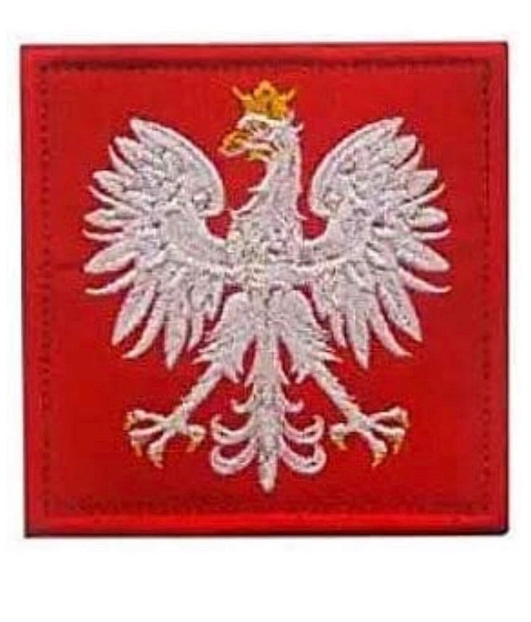 Poland Flag Patch (3 Inch) Hook & Loop Polska Badge Tactical Morale ...