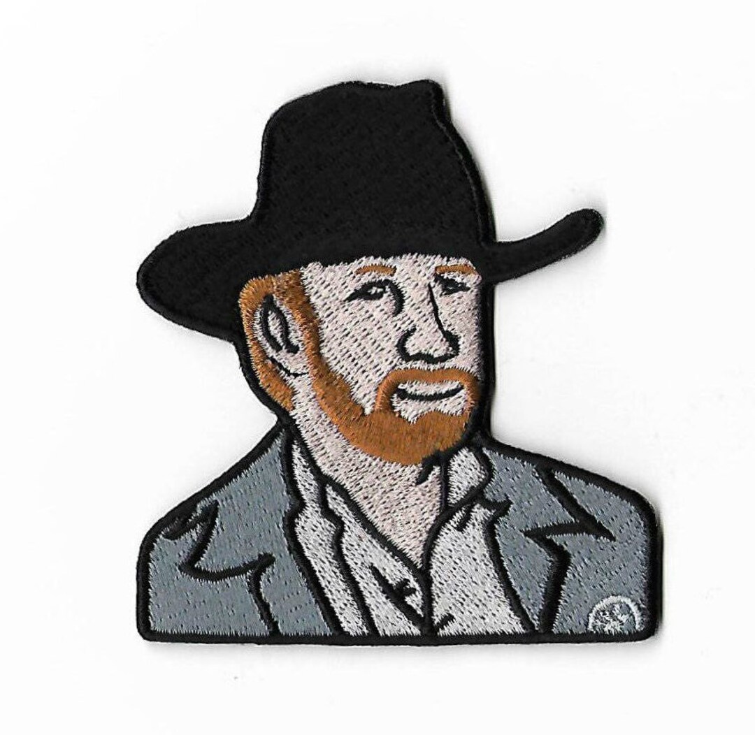 Chuck Norris Tribute Patch 3 Inch Embroidered Iron or Sew-on Badge DIY ...