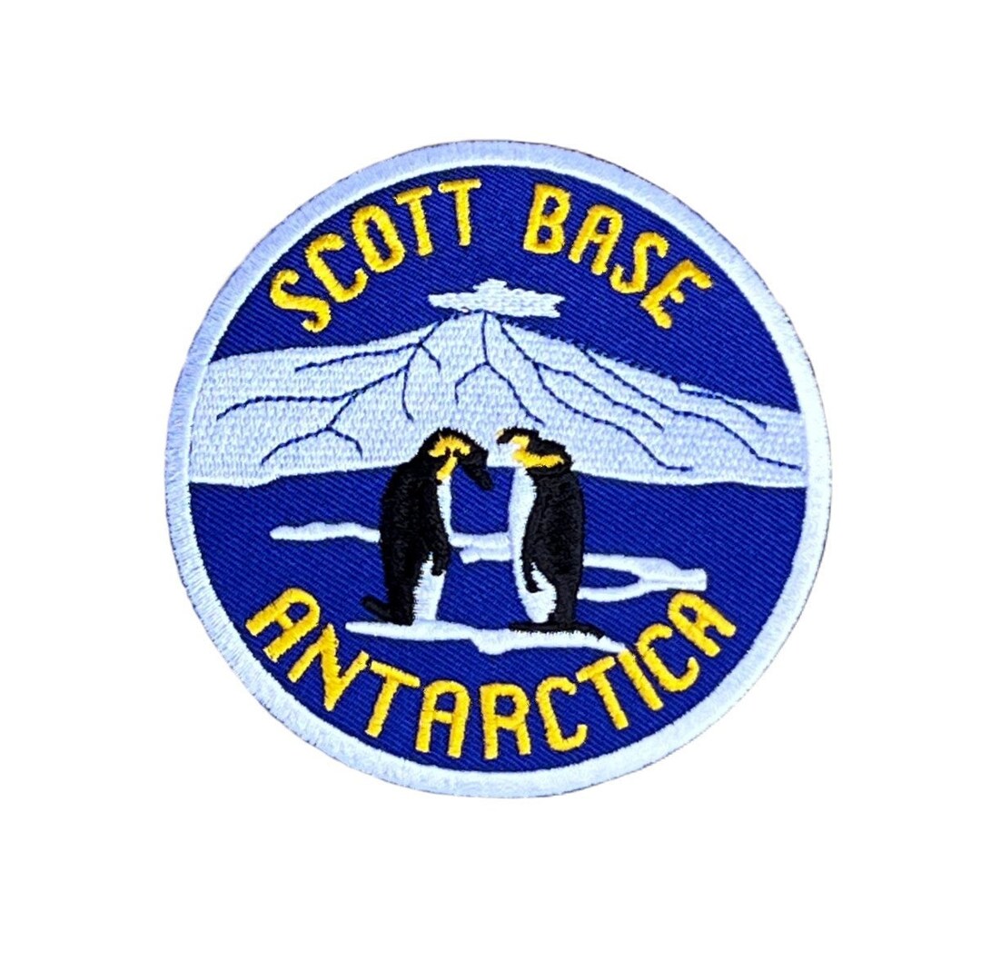 Scott Base Antarctica Patch (3.5 Inch) Iron-on/sew-on Badge Travel Souvenir South Pole Emblem ...