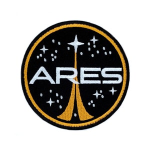 Ares Program Mission Patch (3.5 Inch) Embroidered Iron-on/sew-on Badge ...