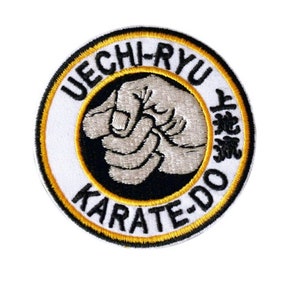 Uechi-ryu Karate Patch 3 Iron/sew-on Badge Uechiryu - Etsy