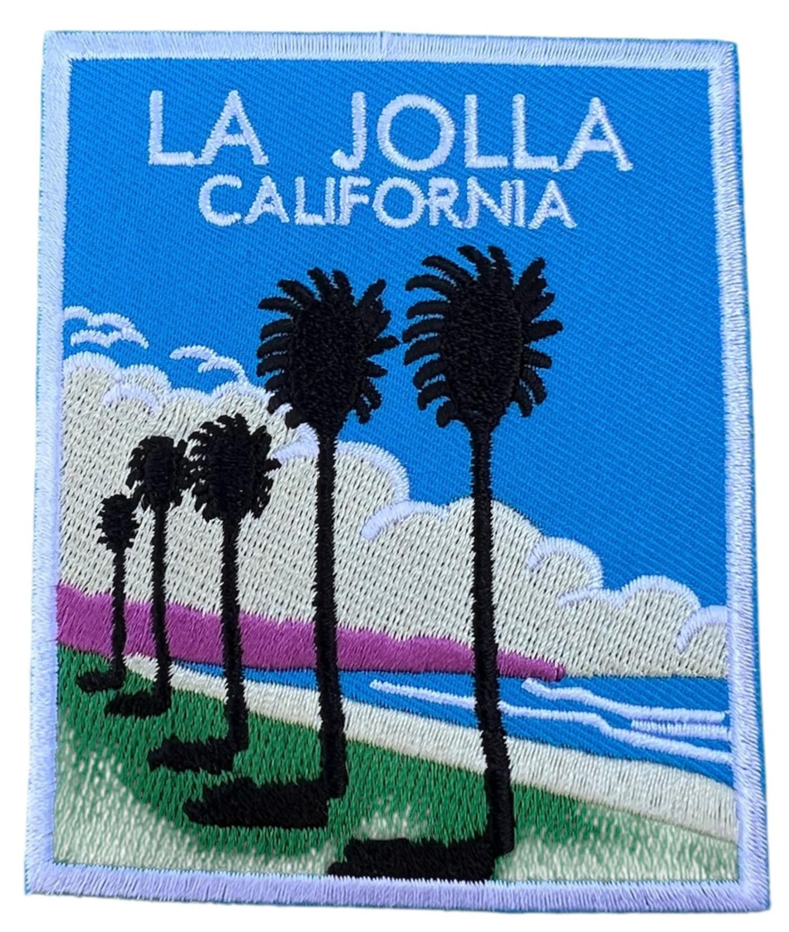 La Jolla San Diego California Patch (3.5 Inch) Embroidered Iron-on/sew ...