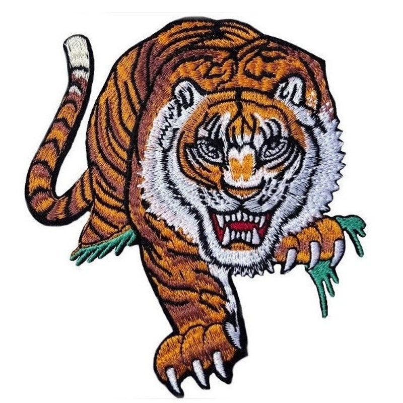 Tiger Patch - Etsy