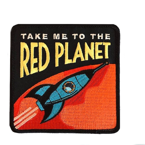Mars Explorer Embroidered Patch Iron-on/sew-on Custom | Etsy
