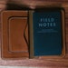 Field Notes Guide Cover - Etsy