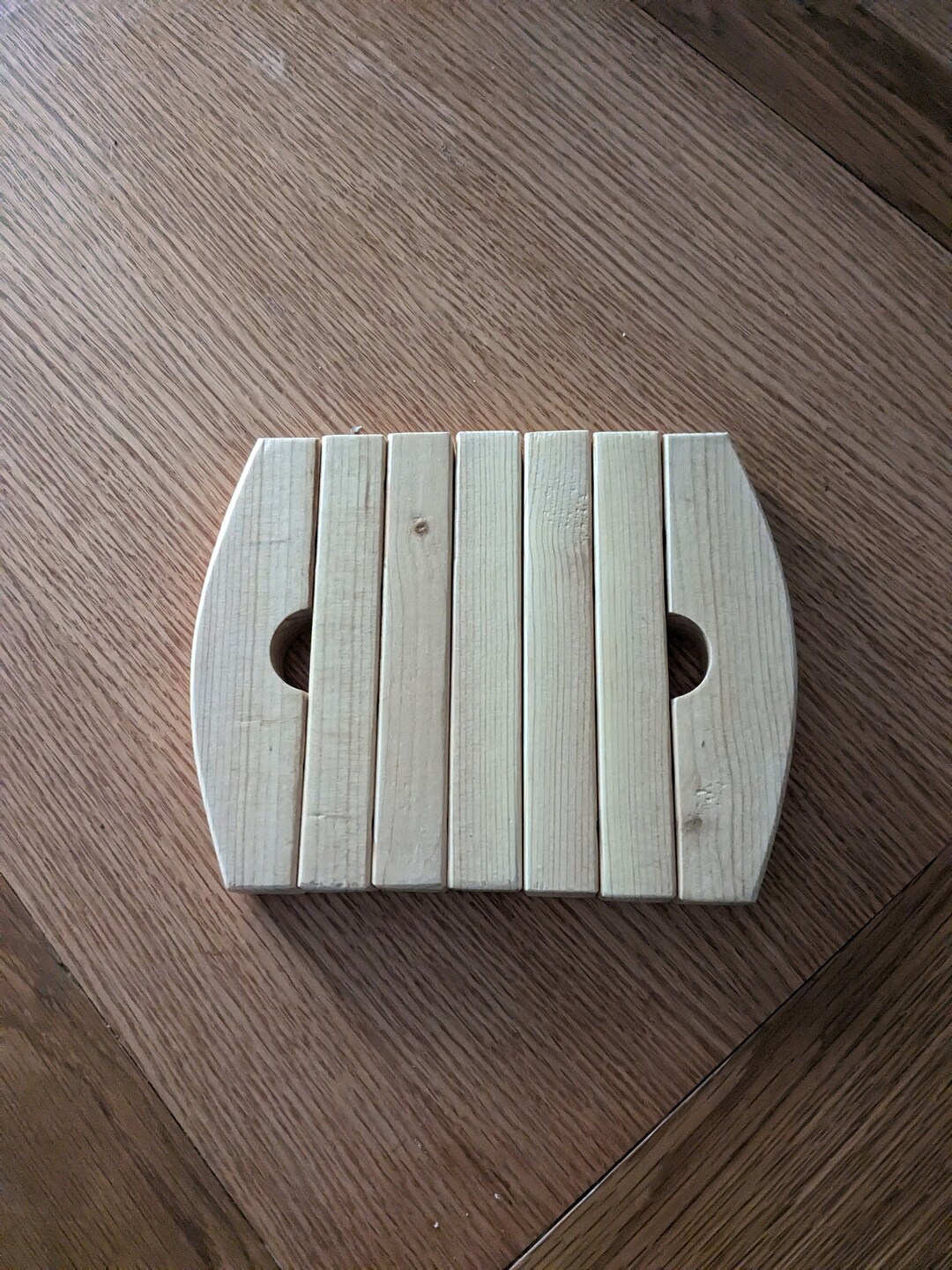 Small Expandable Wooden Trivet - Etsy