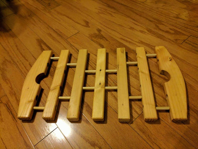 Large Expandable Wooden Trivet - Etsy
