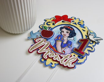 Snow White Paper Cake Topper - Etsy