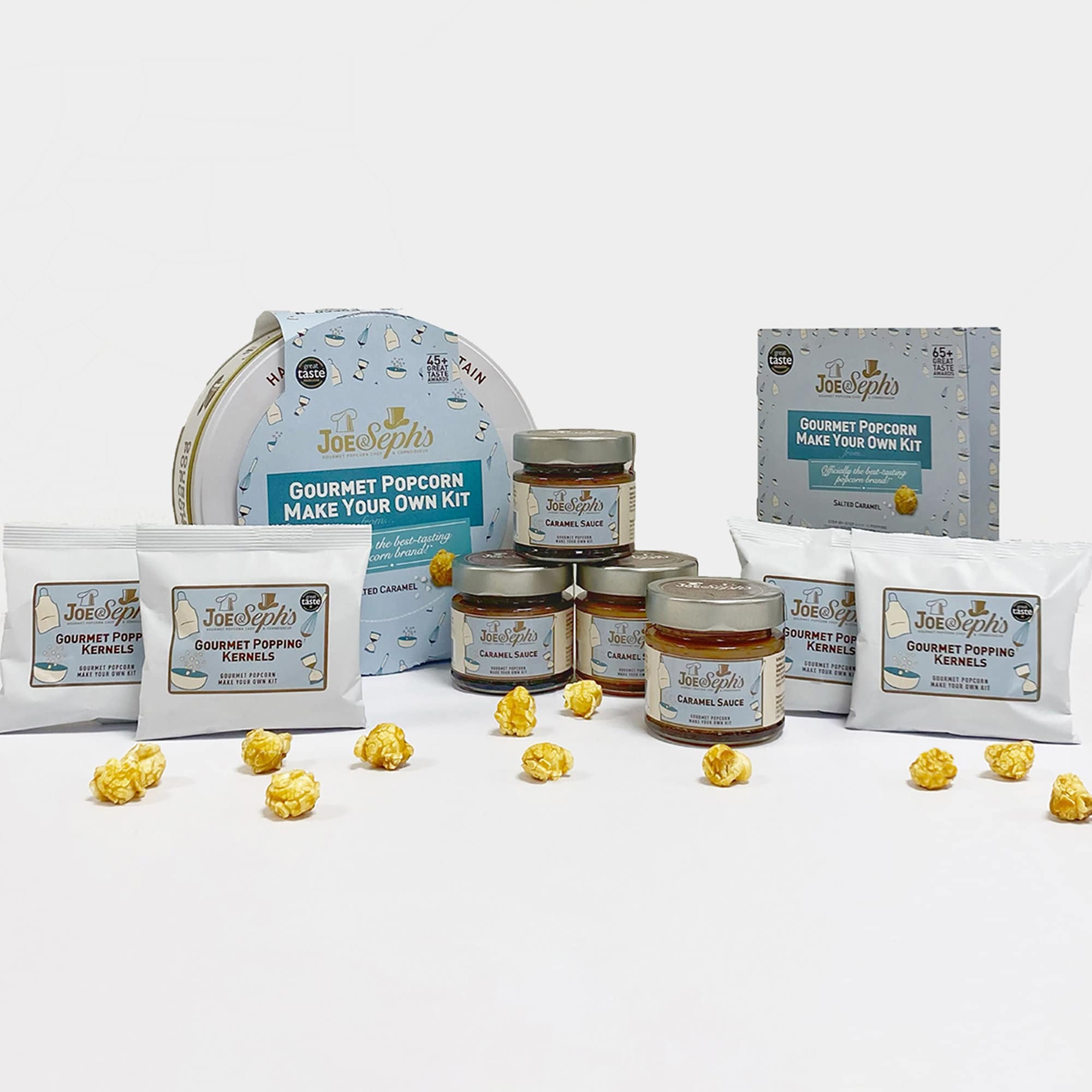 Make Your Own Caramel Popcorn Kit Pop at Home Popcorn Joe & Seph's ...