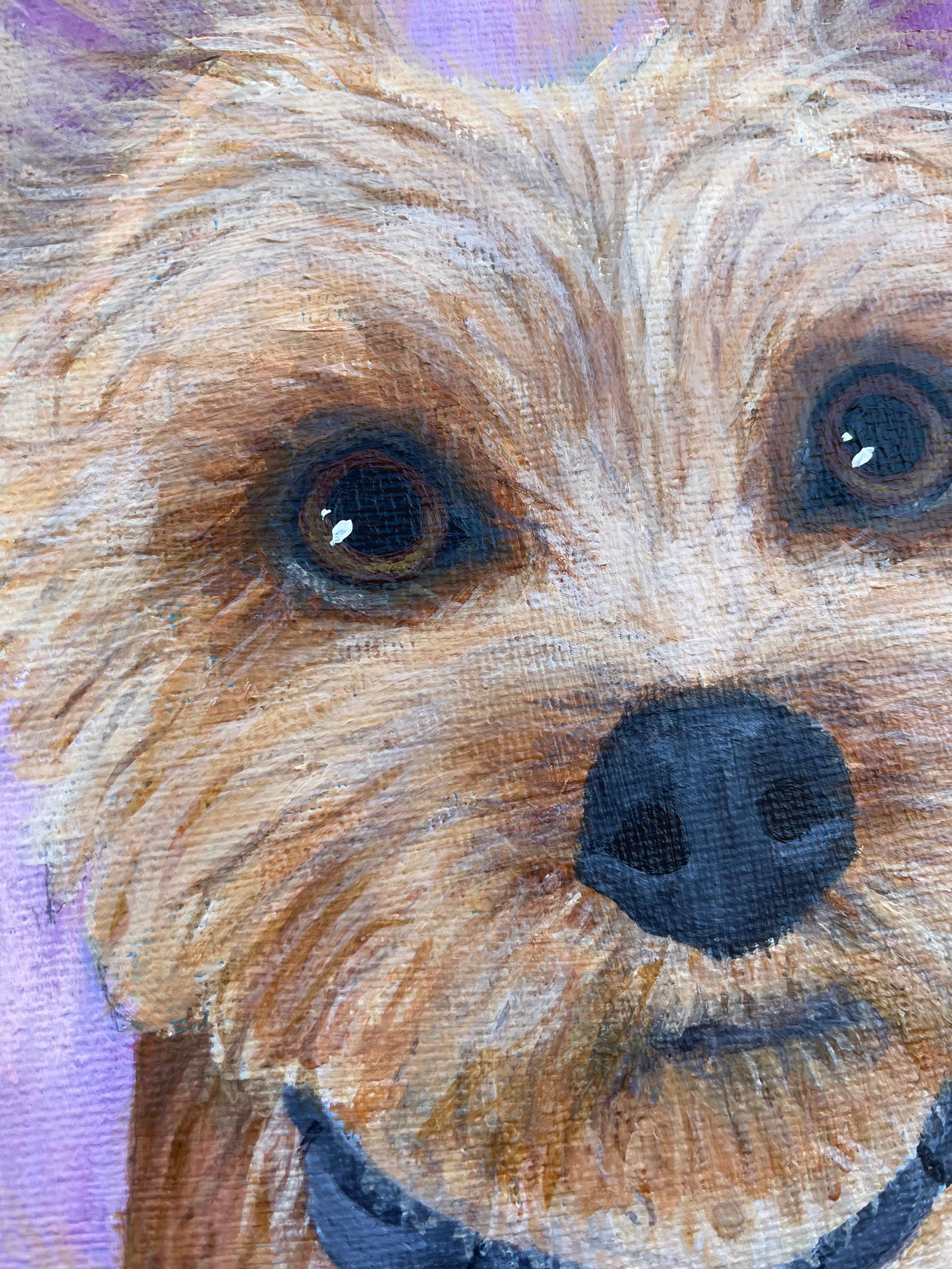Custom Acrylic Pet Portrait From Photo - Etsy