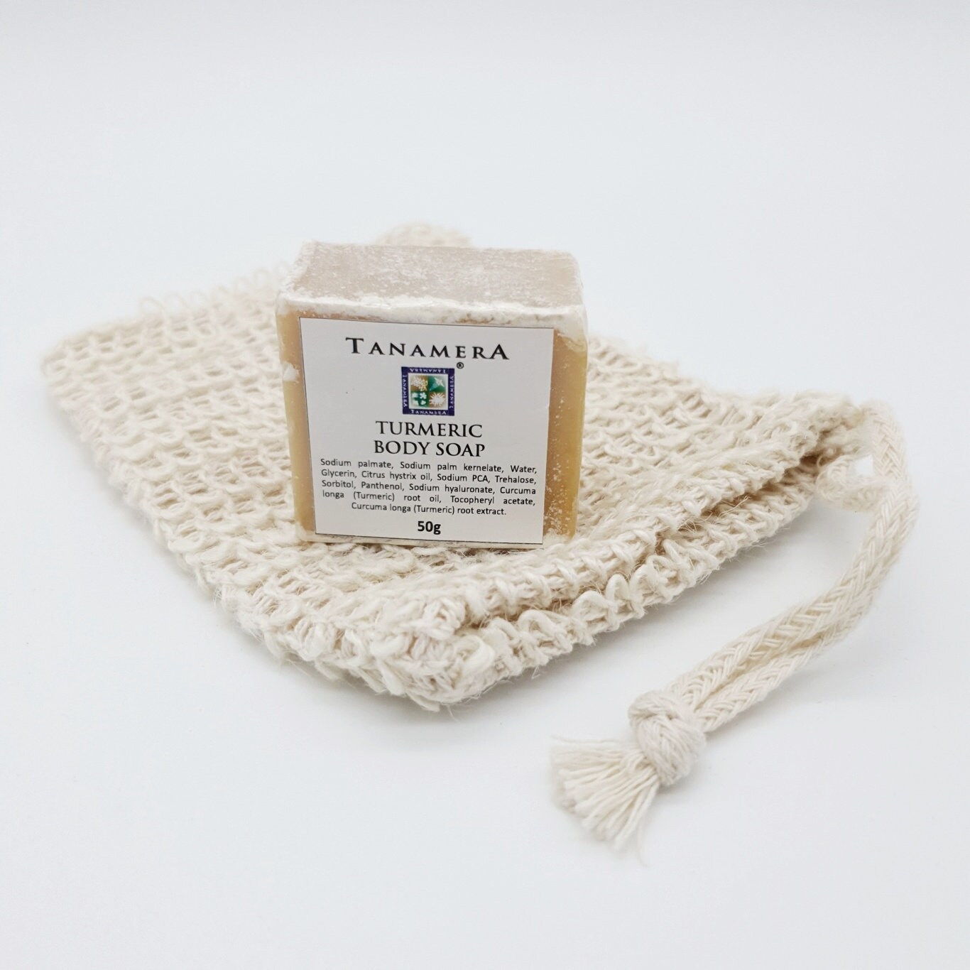Sisal Tanamera Soap Set Bag Pouch Handmade Brown Formulation | Etsy