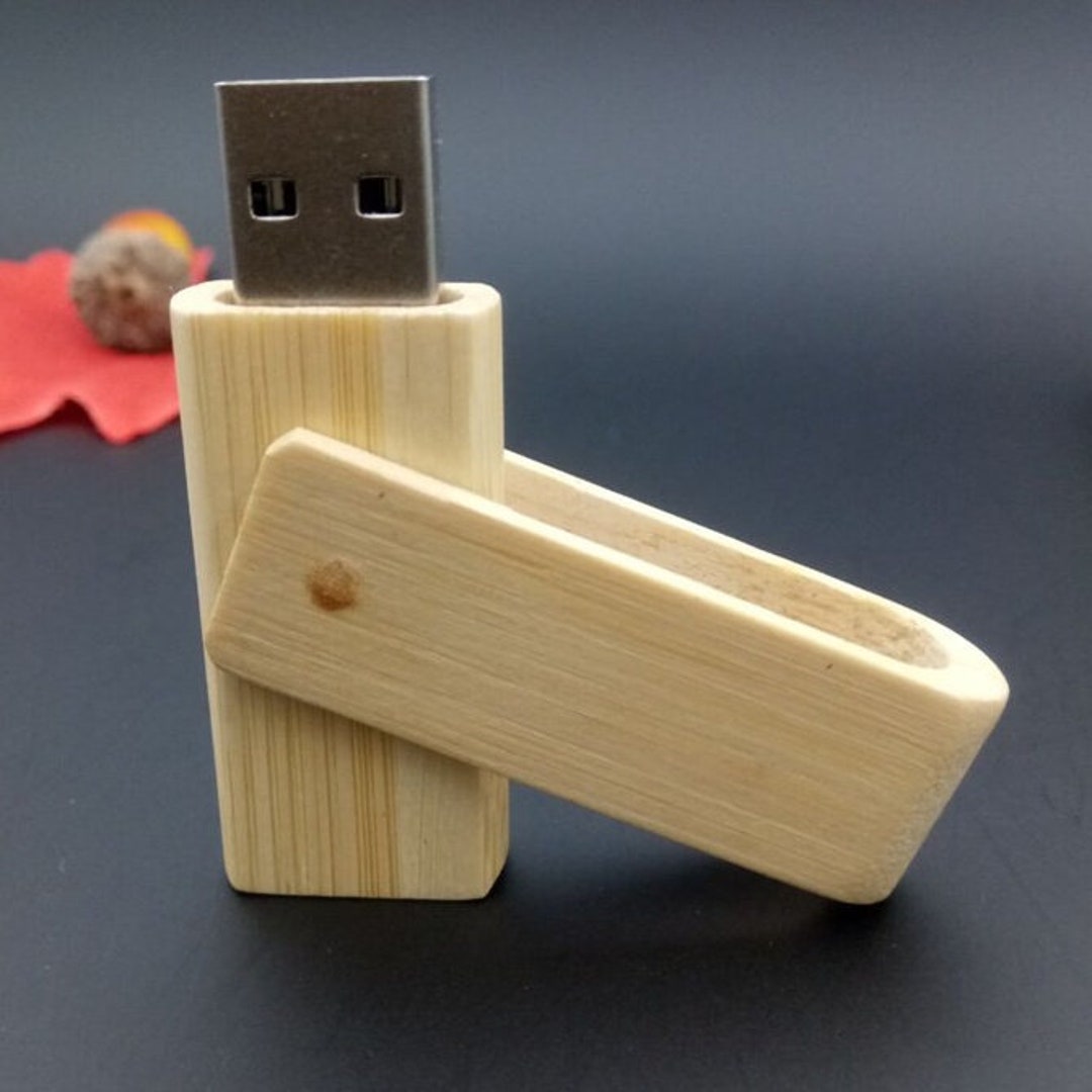 Bamboo USB Drive, 32gb Storage Home Office Eco-friendly & Sustainable ...