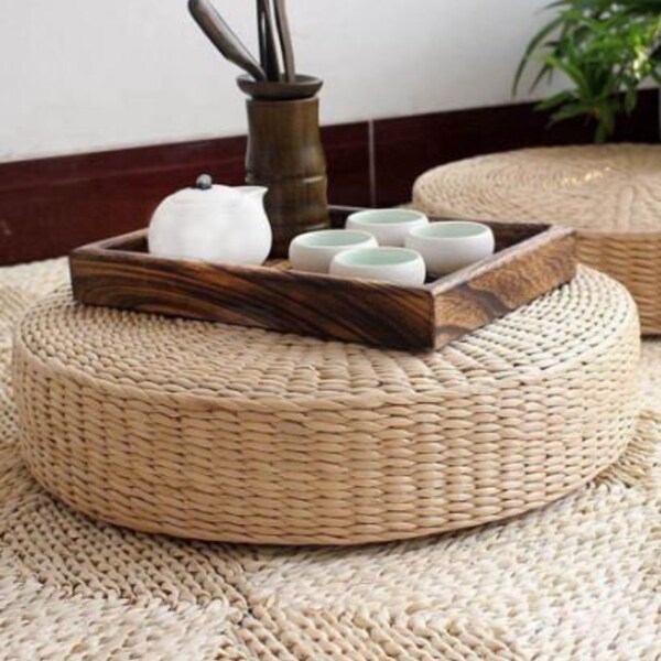 Straw Cushion - Etsy